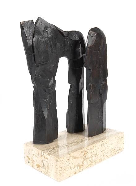 Pillars of Hercules III, 1977 by Dimitri Hadzi artist(US ,1921 - ) at ...